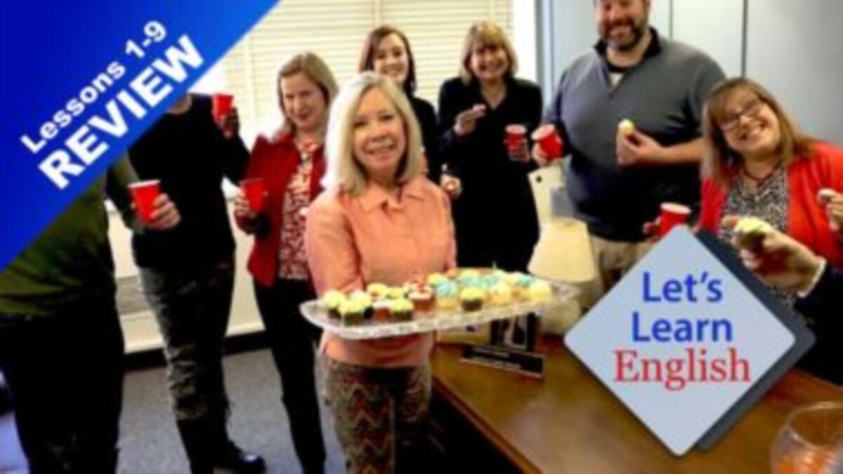 Let's Learn English: A Review of Lessons 1 - 9