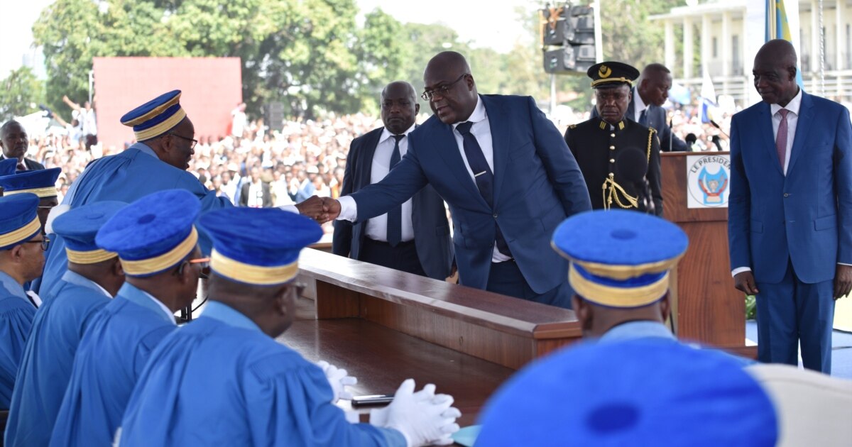 After Election Upheaval, DRC Inaugurates New Parliament