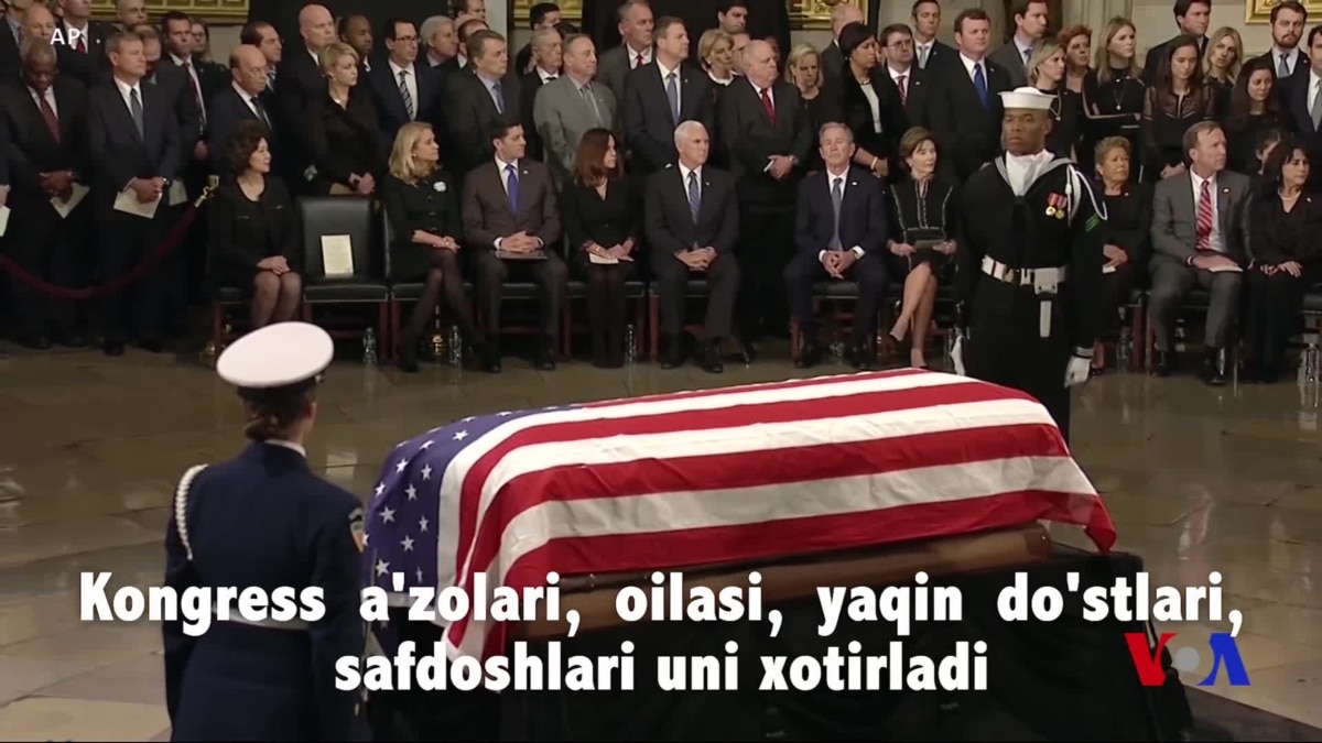Amerika Jorj Bush bilan vidolashmoqda