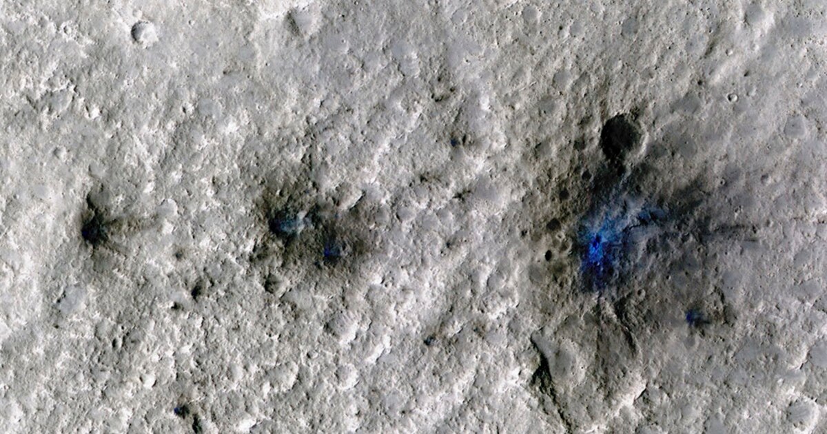 NASA Spacecraft Records Sounds of Space Rocks Hitting Mars