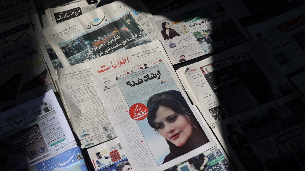 In Photos: Iran Protests Over Woman's Death in Police Custody