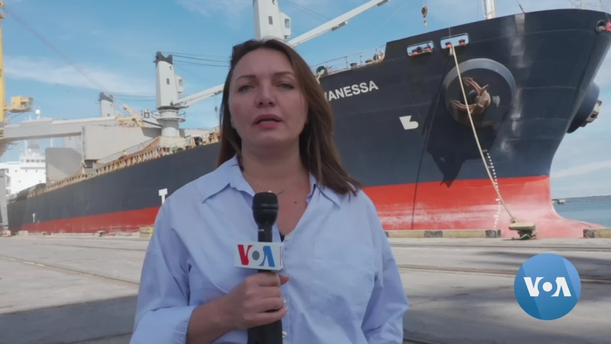 VOA Gets Exclusive Access to Vessel in Odesa Preparing to Export ...