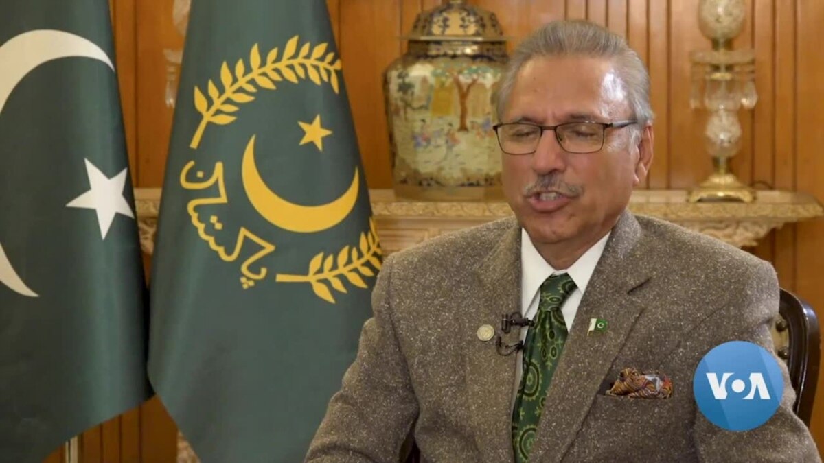 VOA Exclusive: Pakistan's President Says His Country Does Not Want to ...