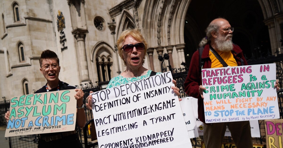 En appel, la justice britannique juge illégal d'expulser des migrants ...