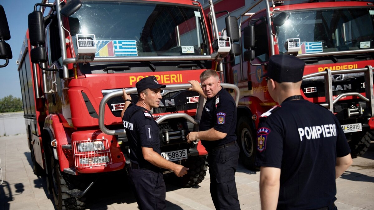 Foreign Firefighters Arrive in Greece for Summer Wildfire Season