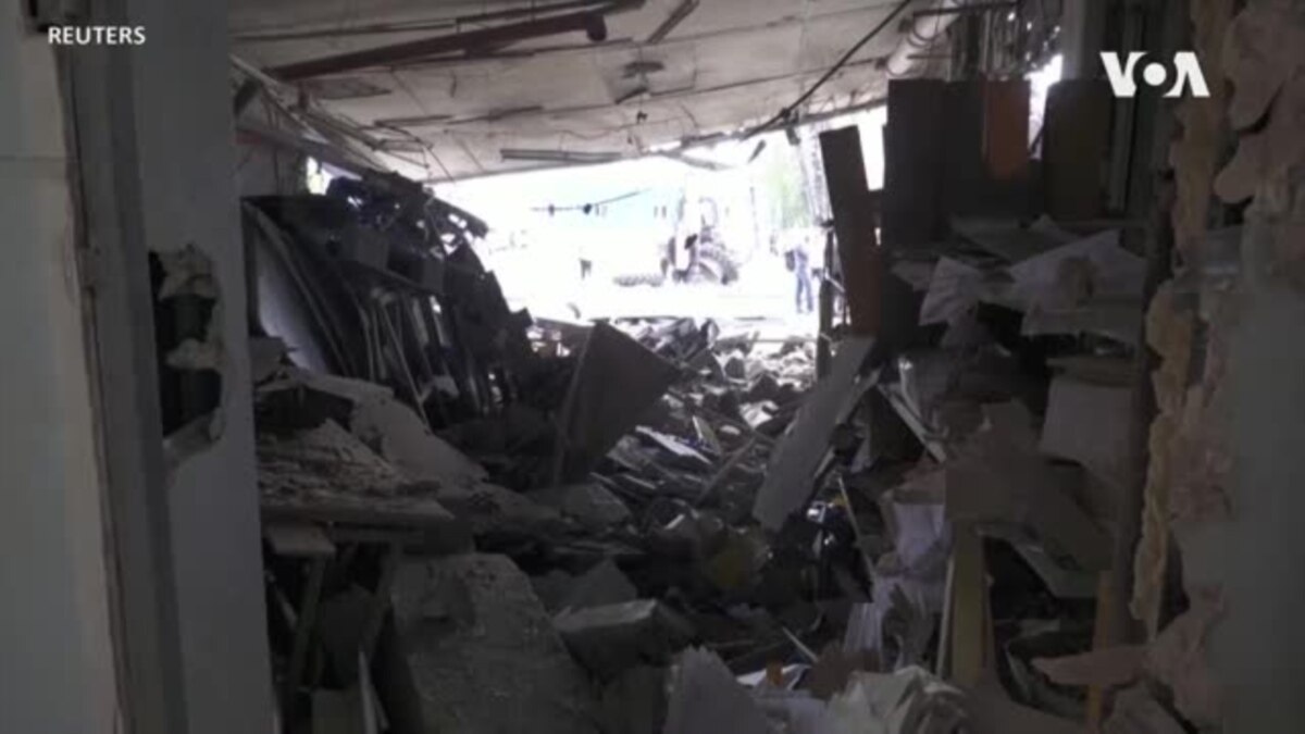 Food Factory Hit by Shelling in Ukraine’s Kharkiv