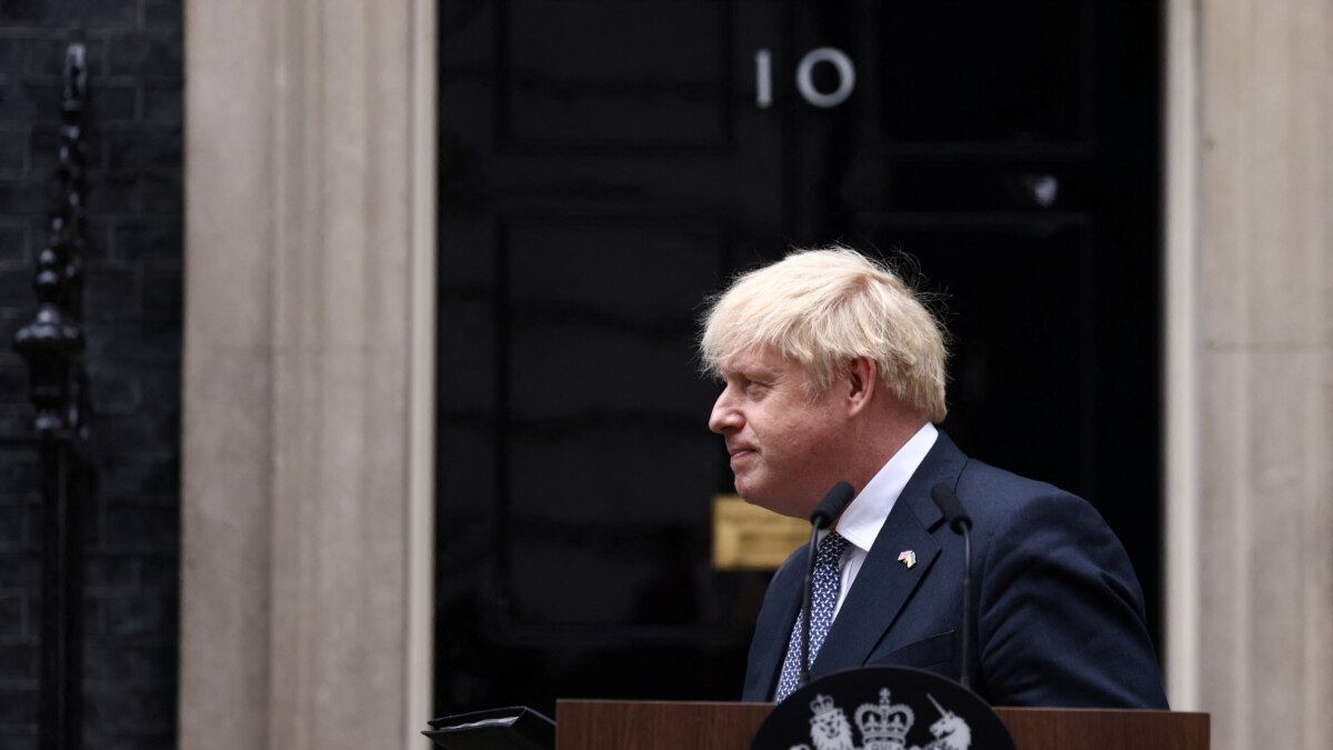British PM Boris Johnson, Facing Wide Conservative Defections, Resigning