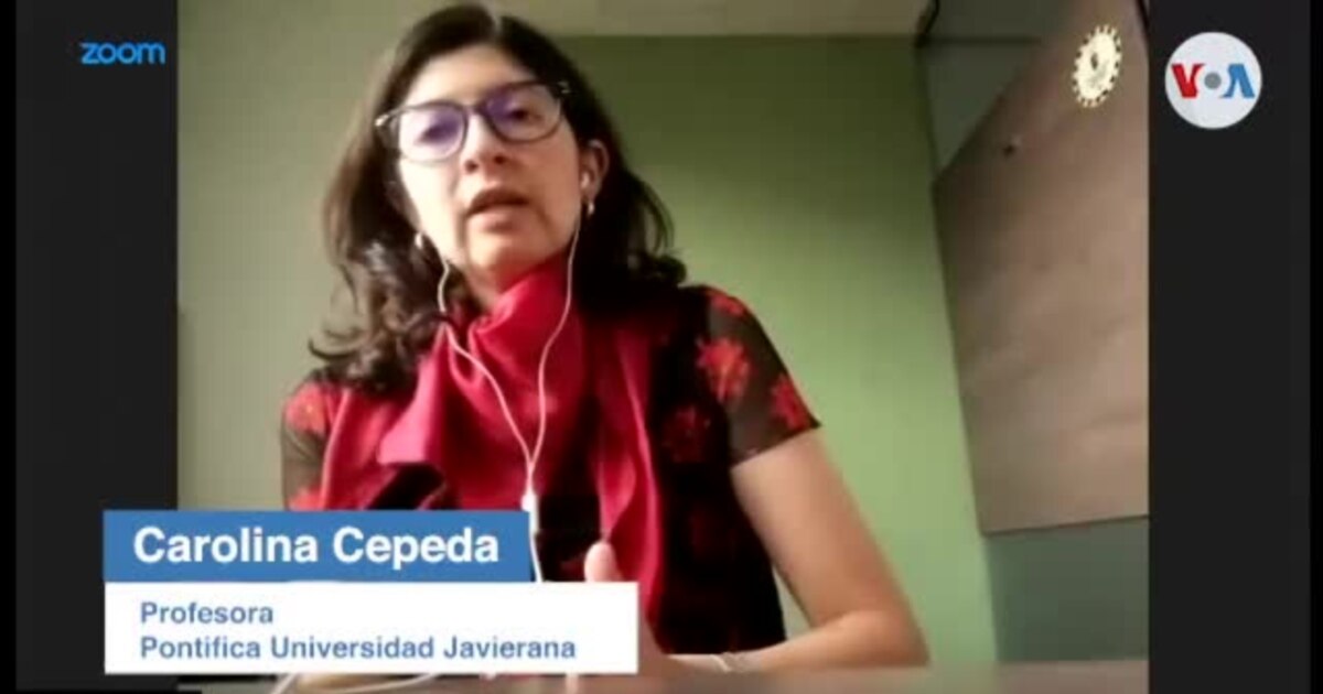 Carolina Cepeda, profesora de la Universidad Javeriana