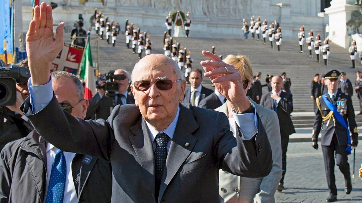 Italy's President Says He Will Step Down Soon