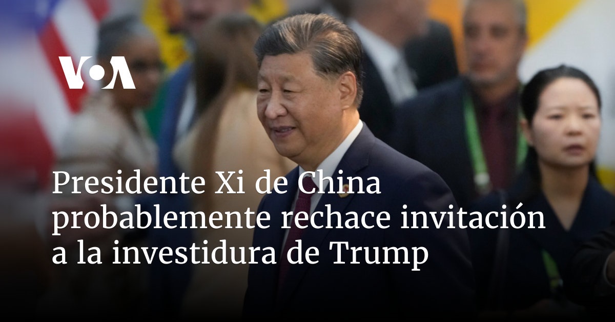 Presidente Xi de China probablemente rechace invitación a la ...