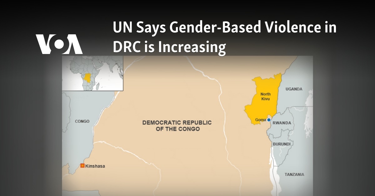 UN Says Gender-Based Violence in DRC is Increasing