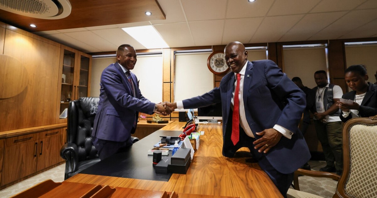 New President Says Botswana's Smooth Transfer of Power Sets Example