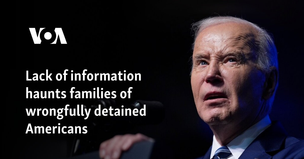 Lack of information haunts families of wrongfully detained Americans Lack of information haunts families of wrongfully detained Americans