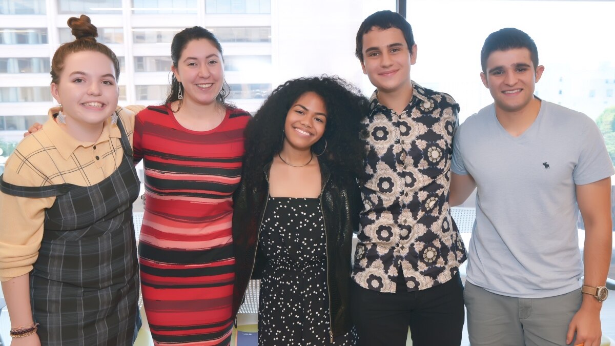 Five High School Students Named 2018 National Student Poets