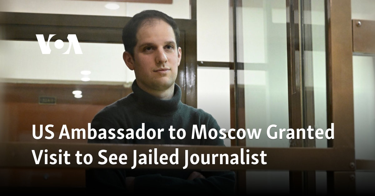 US Ambassador to Moscow Granted Visit to See Jailed Journalist