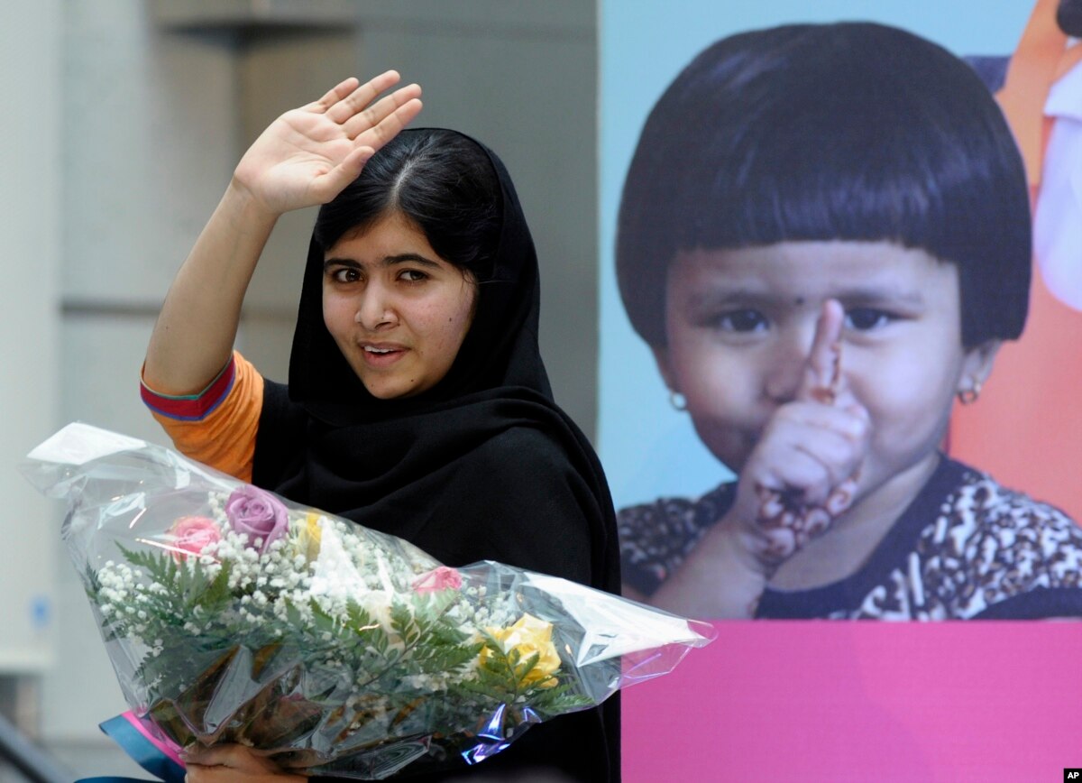 Obama Meets Malala Yousafzai