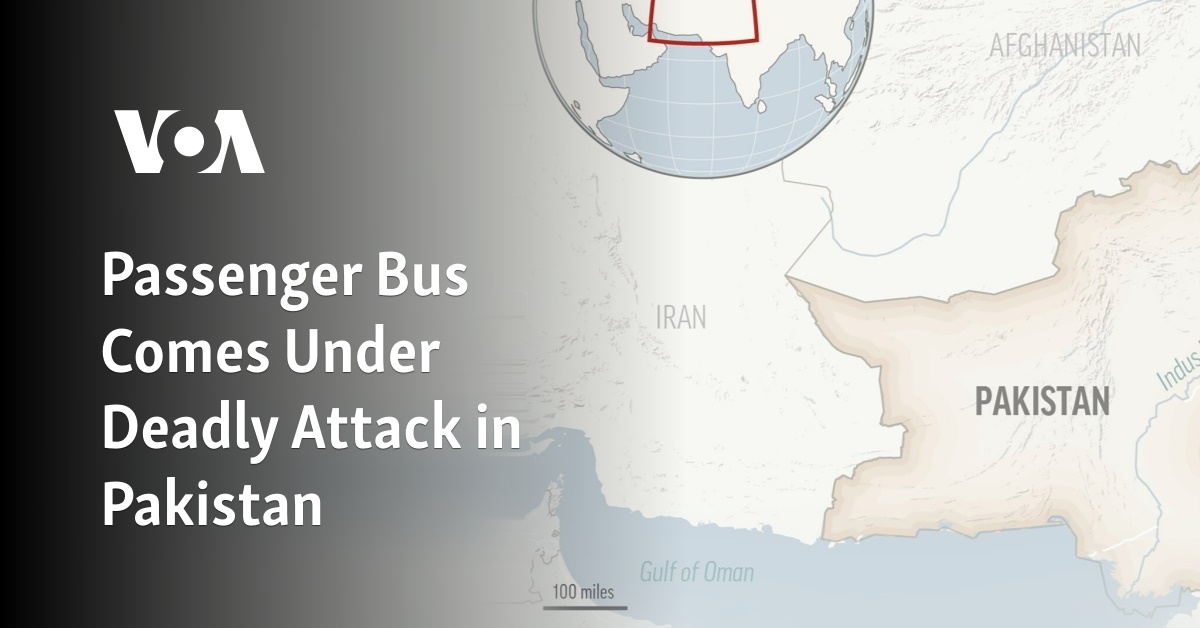Passenger Bus Comes Under Deadly Attack in Pakistan