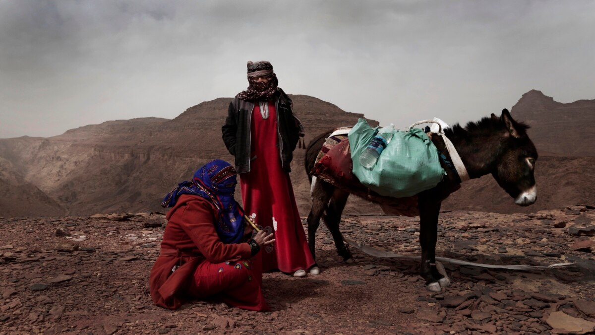 First Bedouin Women Leading Visitors in Sinai