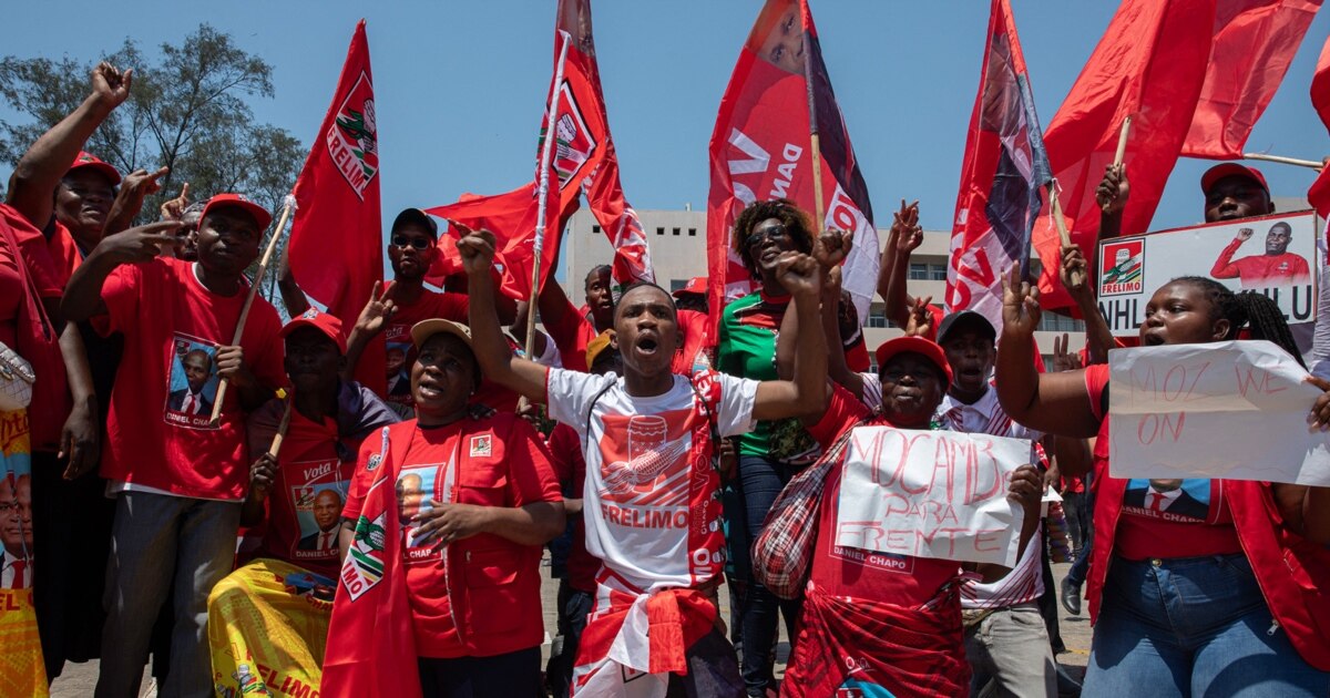 Frelimo celebra "vitória de Chapo" em Maputo