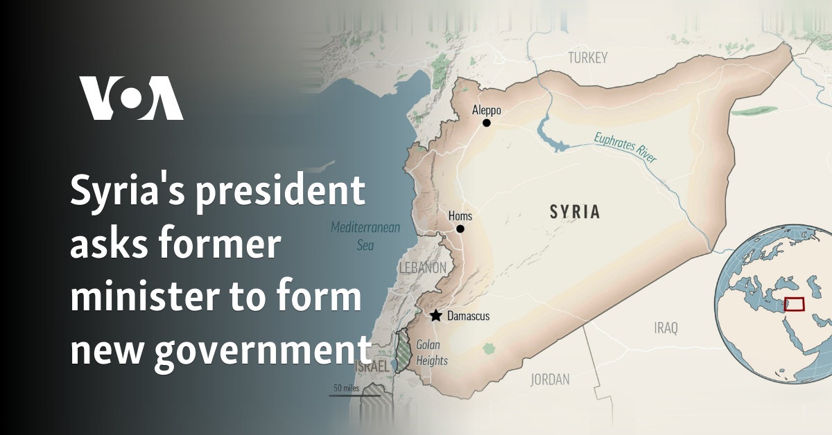 Syria's president asks former minister to form new government