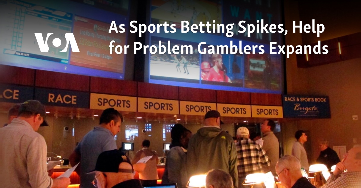 As Sports Betting Spikes, Help for Problem Gamblers Expands