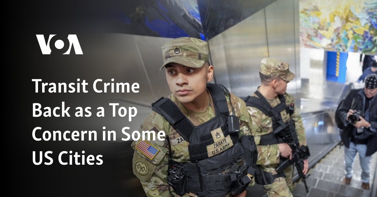 Transit Crime Back as a Top Concern in Some US Cities