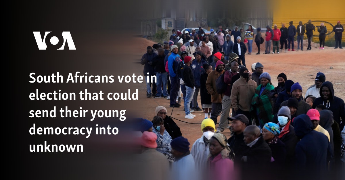 South Africans vote in crucial parliamentary elections
