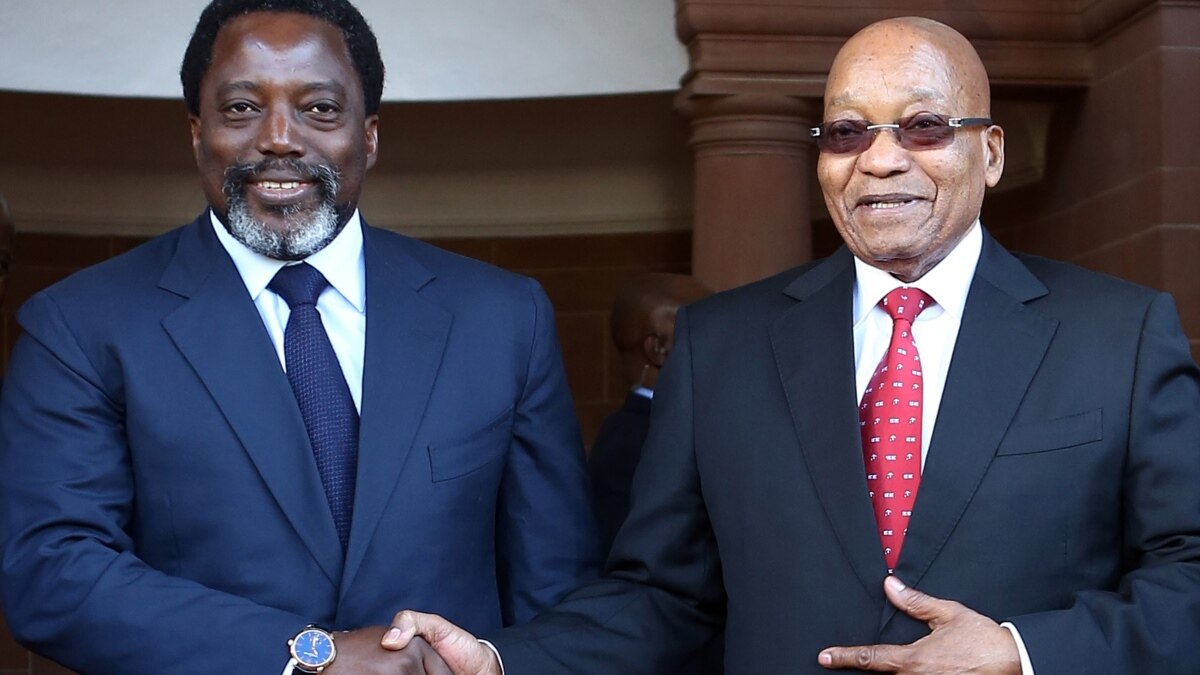 A Kinshasa, Zuma exprime son soutien au processus électoral en RDC