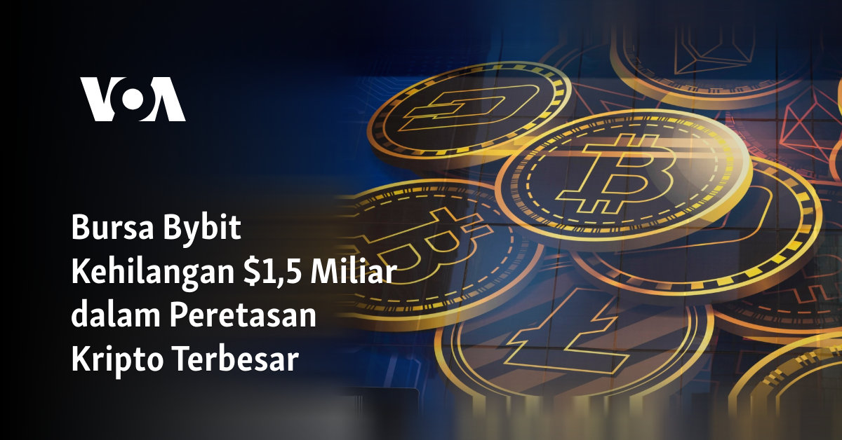 Bursa Bybit Kehilangan $1,5 Miliar dalam Peretasan Kripto Terbesar