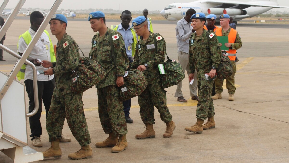 UN: Japanese Troops Start Withdrawing from South Sudan Mission
