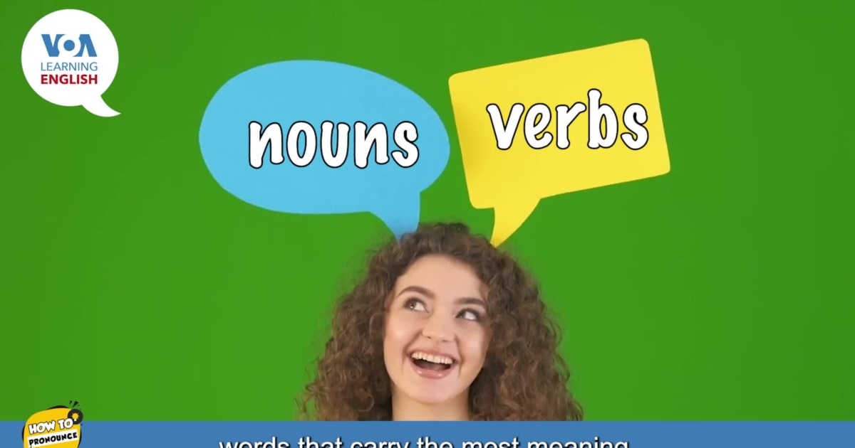 How to Pronounce: Stress and listening - Artificial intelligence