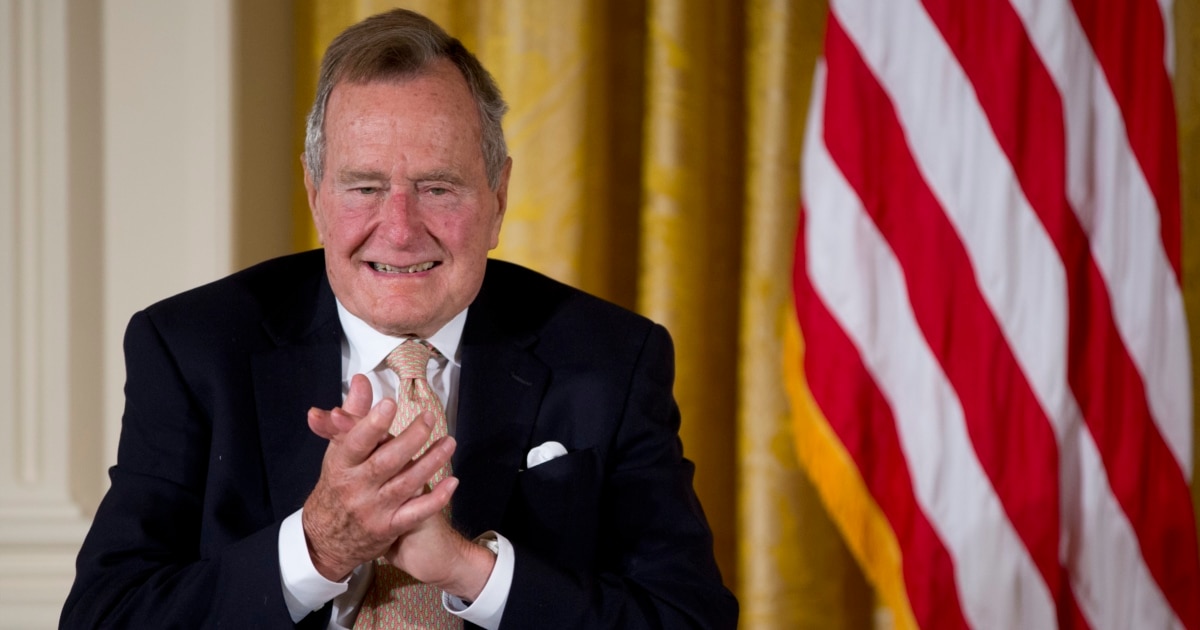 A Timeline: George H.W. Bush: 41st US President