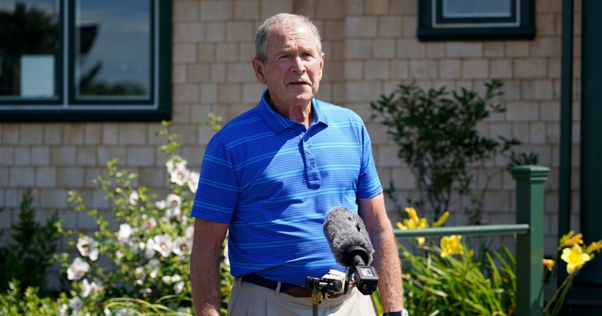 GW Bush Condemns ‘Violent Assault’ by Trump Supporters on Capitol, Law ...