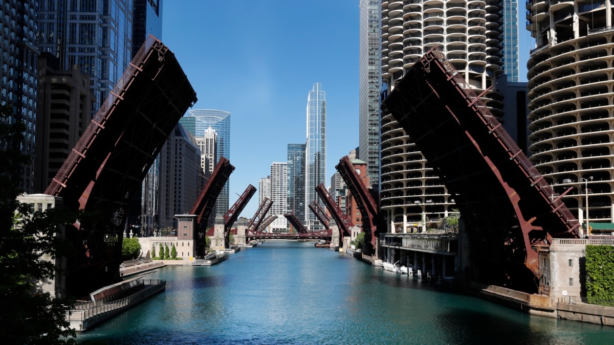 A detailed shaded relief map of Chicago rendered from Lidar data [OC ...