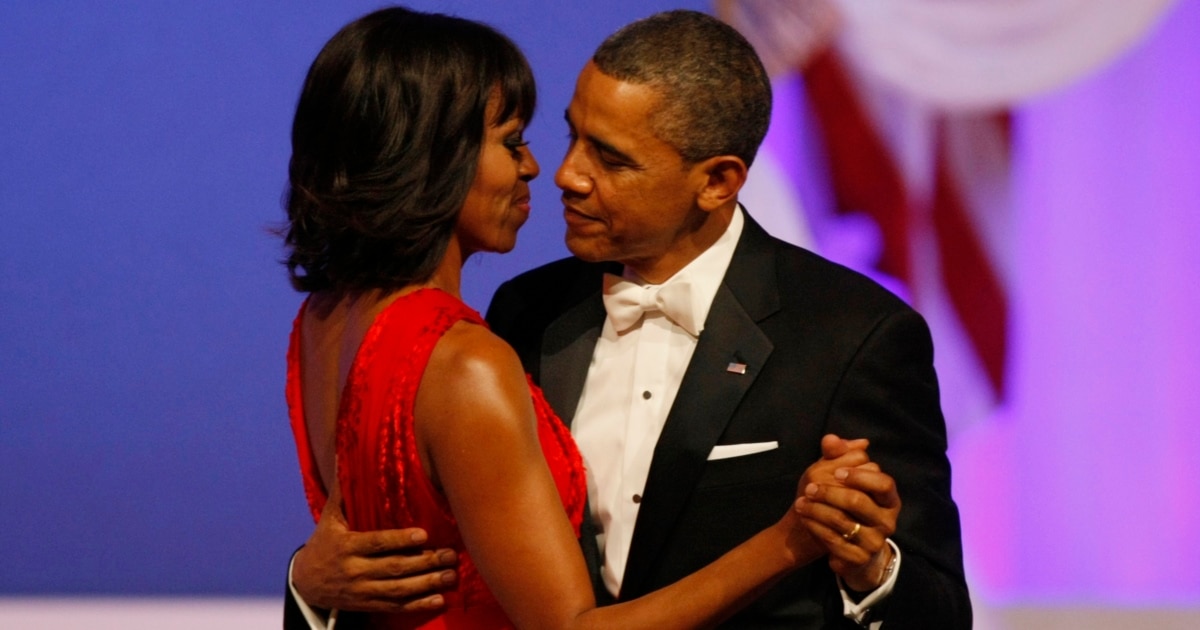 Obamas Dance at Inaugural Balls