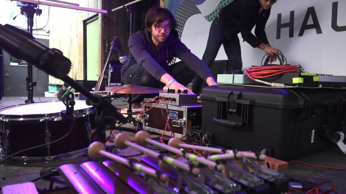 German Band Works in Concert With 'Robotic' Instruments to Create Music Mix