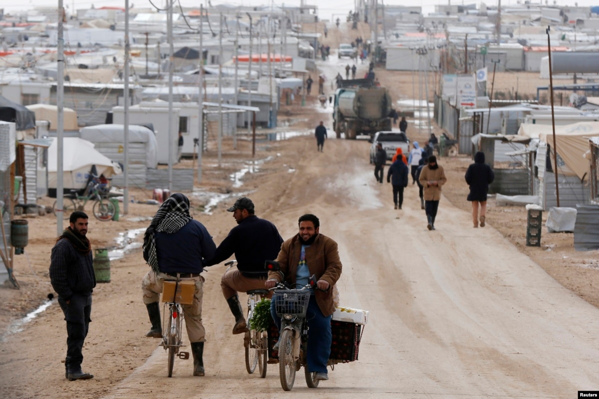 Refugee Camp in Jordan Is Biggest in Middle East