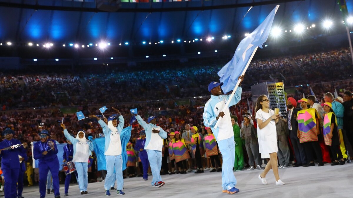 Emotions Mixed for Two-Person Somali Olympic Team