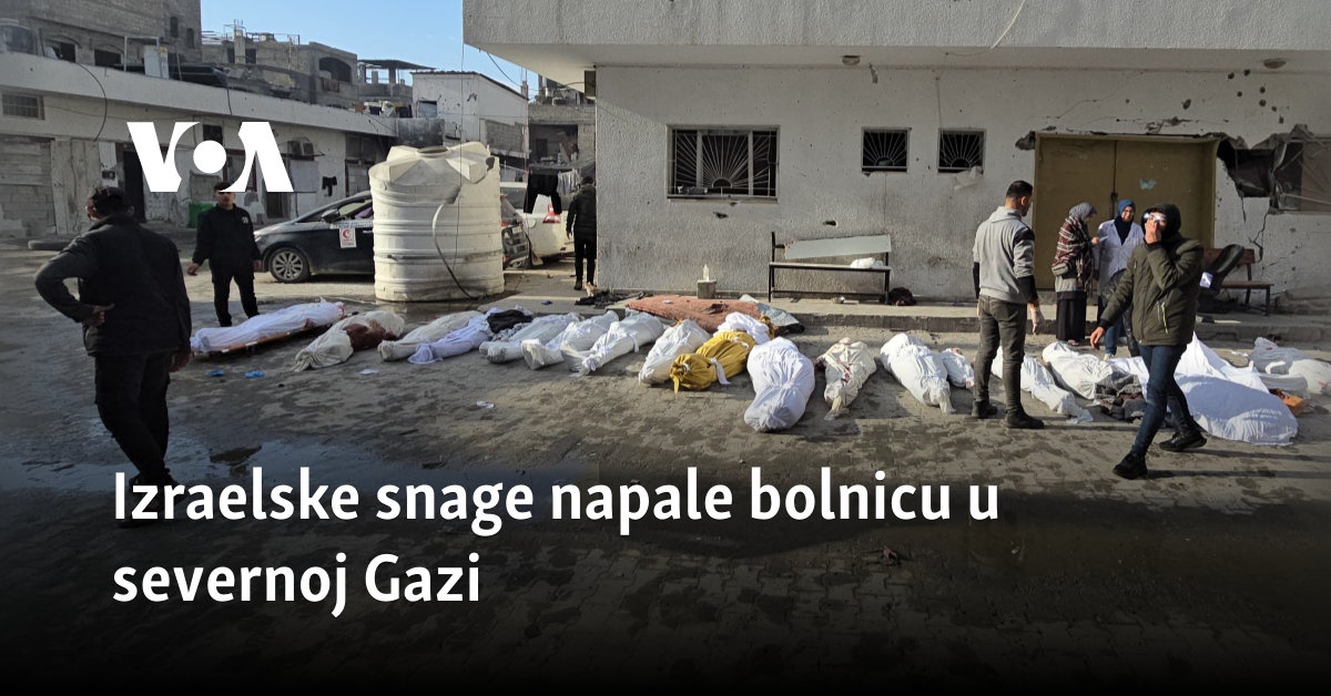 Izraelske snage napale bolnicu u severnoj Gazi