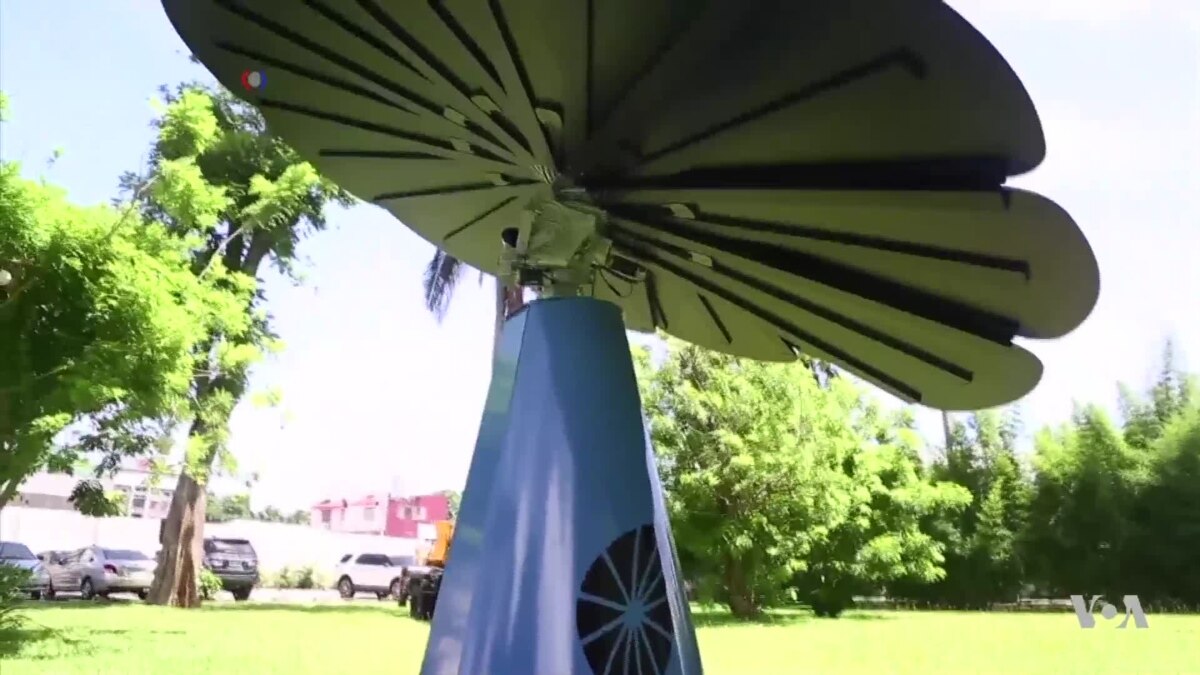 Solar Energy 'Flower' Harvests Clean Energy