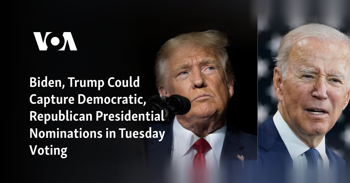 Biden, Trump Could Capture Their Parties' Presidential Nominations in ...