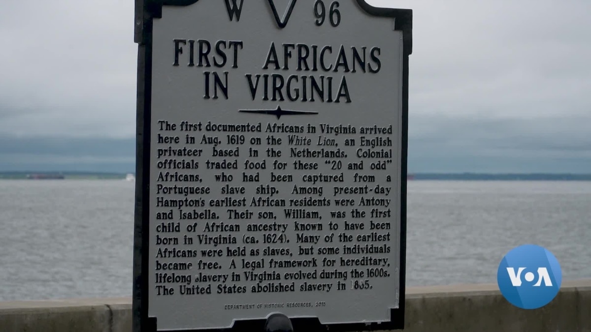 Retracing Path of First Slaves in Virginia