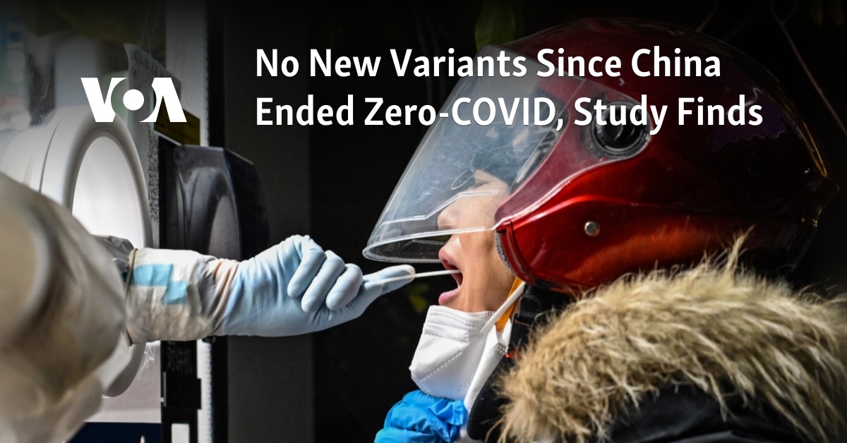 No New Variants Since China Ended Zero-COVID, Study Finds