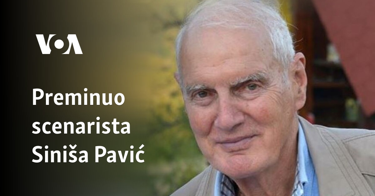 Preminuo scenarista Siniša Pavić