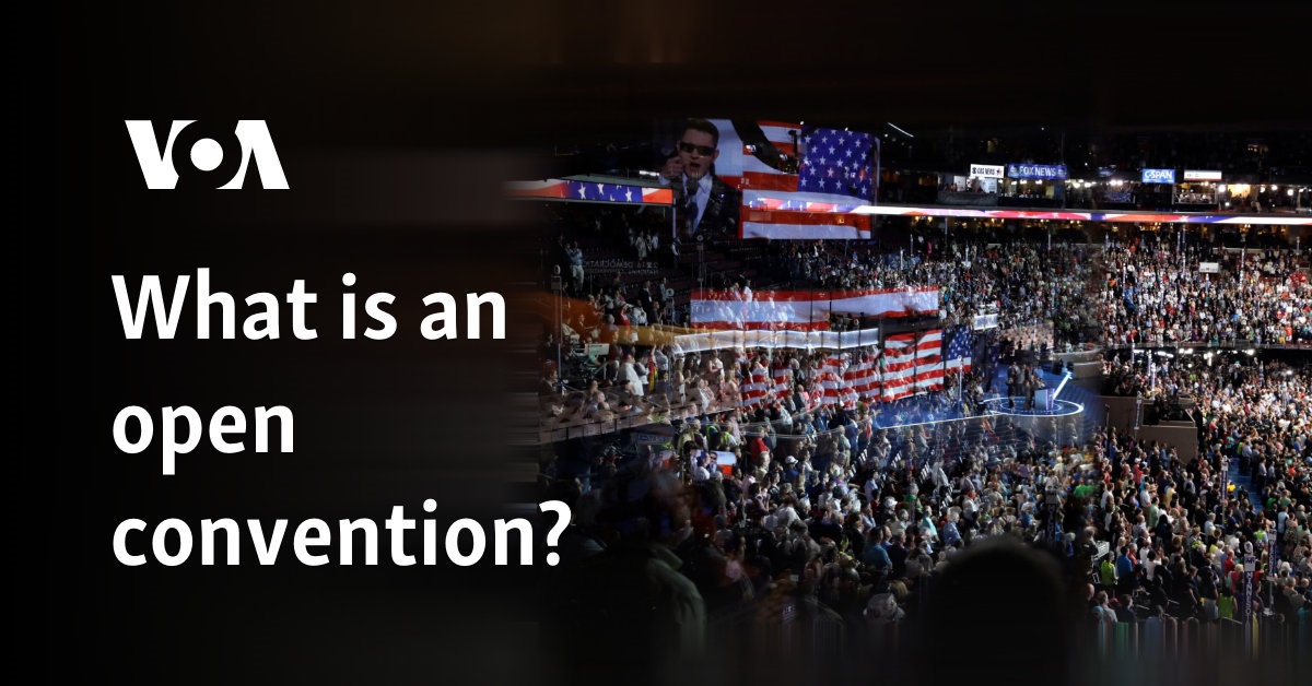 What is an open convention?