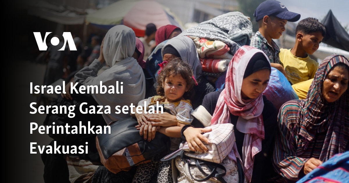 Israel Kembali Serang Gaza setelah Perintahkan Evakuasi