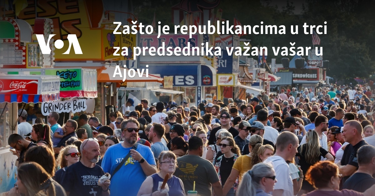 Zašto je republikancima u trci za predsednika važan vašar u Ajovi