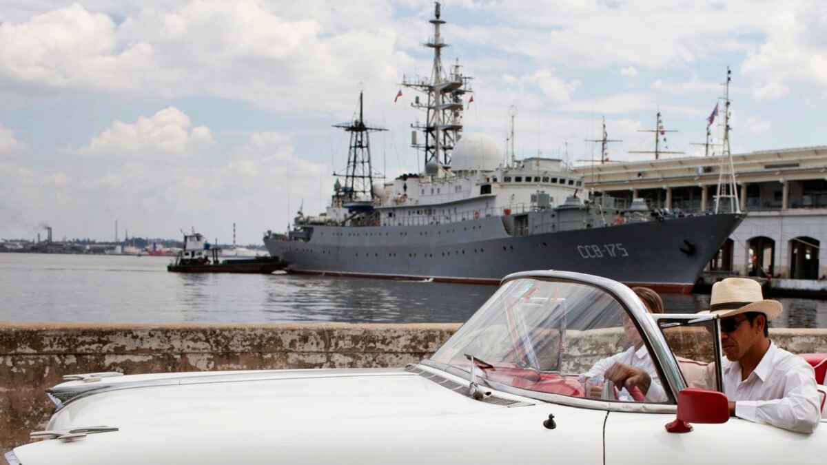 Russian Spy Ship Makes Surprise Visit to Havana