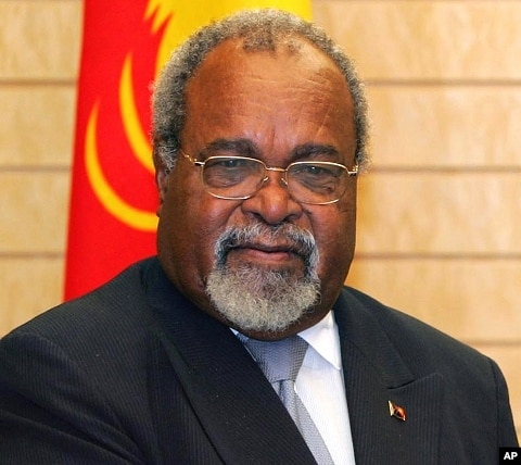 Somare Says He Is Still PM of Papua New Guinea