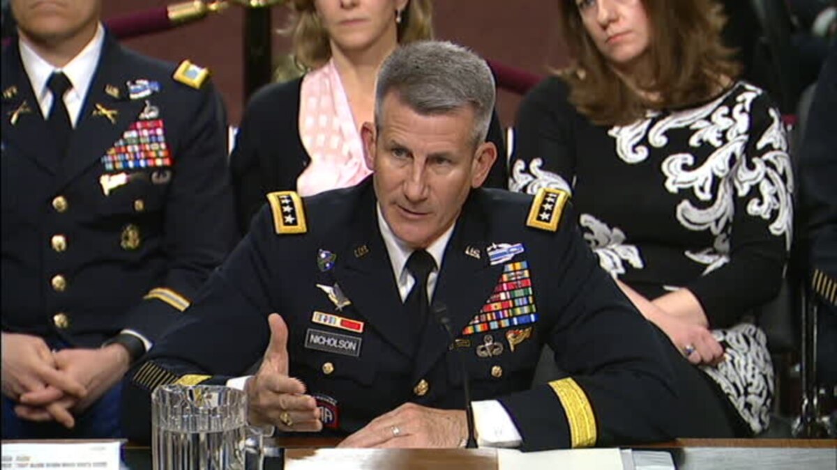 Nicholson: Mission 'Limited' By Force Number Limitations